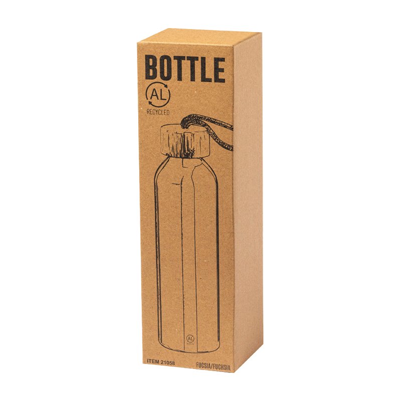 Bouteille en alu recyclé DELMITA 600 ml | Cadactuel