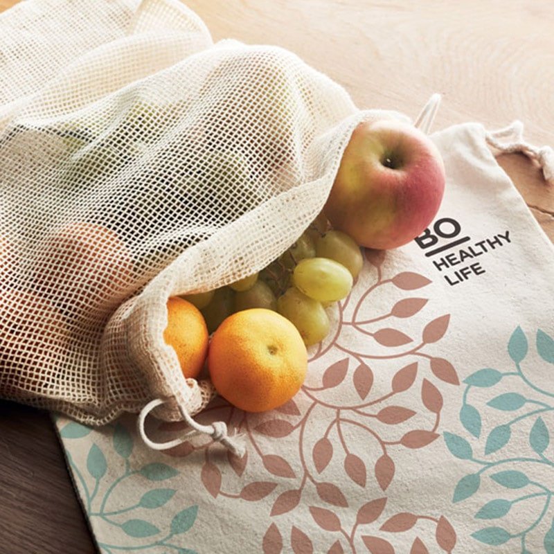 Sac filet alimentaire personnalisé TAUHARA | Cadactuel